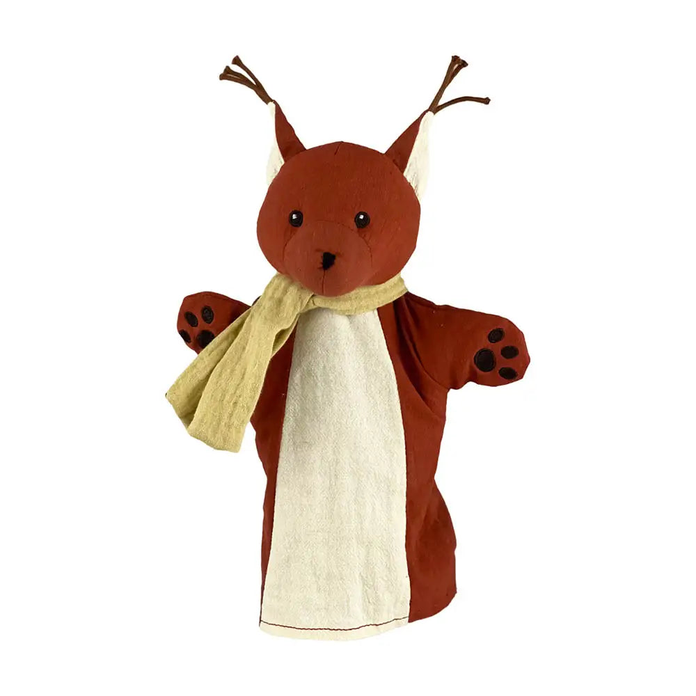 Squirrel Hand Puppet – Cub Shrub